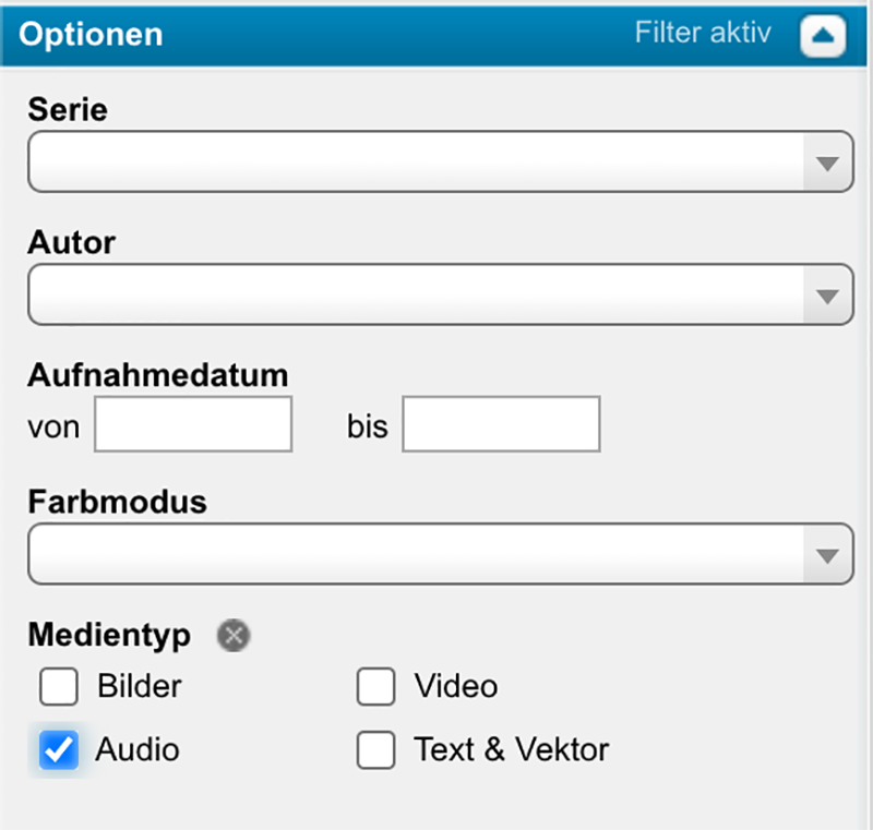 Suchen und Finden - Funktion